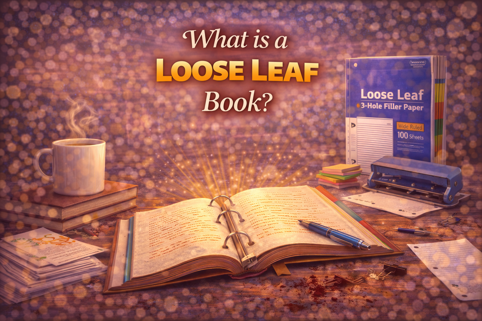 What is a Loose Leaf Book? Understanding Its Benefits and Uses - BookFlow